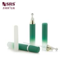 China LR001 Luxury Empty Double Wall Acrylic Roll On Bottle Applicator For Eye Lotion Serum for sale