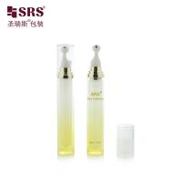China LR002 15ML 20ML Luxury High End Plastic Acrylic Massage Gel Bottle Roller Ball Applicator for sale