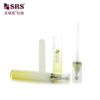 China LR002 15ML 20ML Luxury High End Plastic Acrylic Massage Gel Bottle Roller Ball Applicator for sale