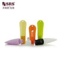 China KG2-20ML Tube Shape HDPE Bottle With Hole Rope For Anti-Itch Liquid Roller Ball Bottle for sale