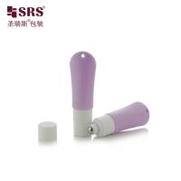 China KG2-20ML Tube Shape HDPE Bottle With Hole Rope For Anti-Itch Liquid Roller Ball Bottle for sale