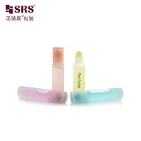 China BLPM 10ML Leak Resistant Frosted Glass Roller Bottle Portable For Essential Oil for sale