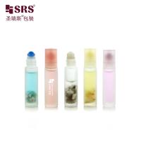 China BLPM 10ML Leak Resistant Frosted Glass Roller Bottle Portable For Essential Oil for sale