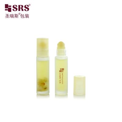China BLPM 10ml Portable Glass Roll On Bottle Empty Vial For Perfume Aromatherapy for sale