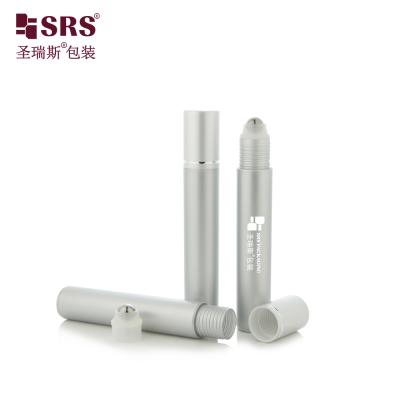 China RPA 15ML Injection Custom Color PP Roller Ball Bottle For Eye Serum Gel for sale