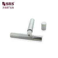 China RPA 15ML Metalic Silver PP PCR Bottle With Steel Roller Ball Aluminum Cap Cosmetic Applicator for sale