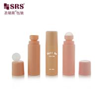 China RPPD 90ML Injection Blowing Pink Deodorant Gel Roll On Bottle No Leakage for sale