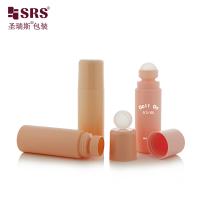 China RPPD 90ML Injection Blowing Pink Deodorant Gel Roll On Bottle No Leakage for sale
