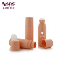 China RPPD 90ML Injection Blowing Pink Deodorant Gel Roll On Bottle No Leakage for sale