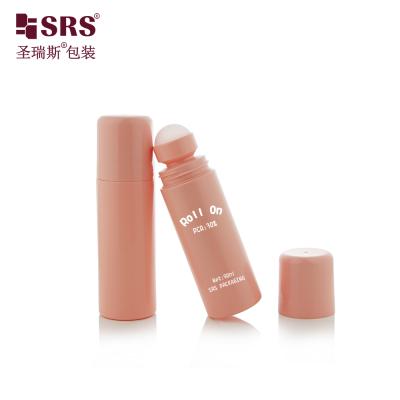China RPPD 90ML 3 oz Antiperspirant Roller Ball Bottle For Cool Gel Customization for sale