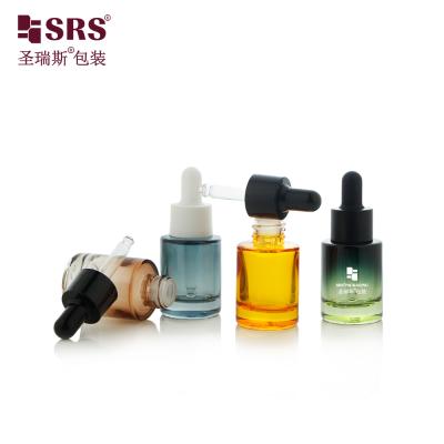 China PAG018 High End Paint Custom Color Glass Dropper Bottle For Fragrance for sale