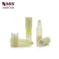 China BLPY 10ML New Arrival Glass Roll On Bottle With Unique Shape Cap For Essential Oil for sale