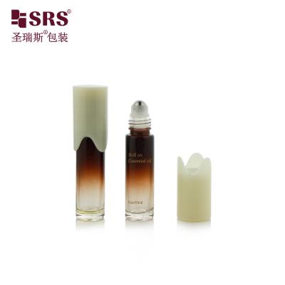 China BLPY 10ML Multi color Glass Perfume Essential Oil Cosmetic Roller Ball Bottle for sale
