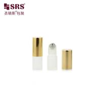 China Wholesale 2ML Mini  Plastic Roller Bottle Refillable Roll On Bottle With Aluminium Cap Steel Ball for sale