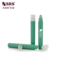 China Eco‑friendly PCR PP Plastic Roll On Bottle 10ml Empty Roller Bottle for Eye Serum Cosmetic Packaging for sale