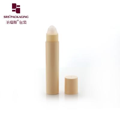 China Custom Color 20ml Plastic Roller Bottle Empty Roll On Container For Massage Oil Deodorant Serum for sale