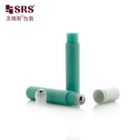 China 7ML Empty Plastic Roll‑on Bottle With Big Roller Ball Cosmetic Perfume Essential Oil Container for sale