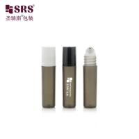 China Plastic Roll On Bottle 5 ML Empty Container with Steel Ball Roller and Plastic Cap for Eye Serum and Cosmetic Packaging for sale