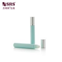 China 8ml Refillable Plastic Roll‑on Bottle Plastic Roller Ball Aluminum Cap Skincare Perfume Packaging Bottle for sale