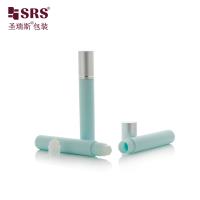 China 8ml Refillable Plastic Roll‑on Bottle Plastic Roller Ball Aluminum Cap Skincare Perfume Packaging Bottle for sale