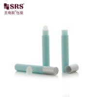 China 8ml Refillable Plastic Roll‑on Bottle Plastic Roller Ball Aluminum Cap Skincare Perfume Packaging Bottle for sale