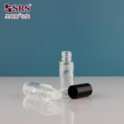 China 4ml Comprehensive Customization Leak Proof Molded Glass Roll On Bottle For Travel Essential Oil Sample Packaging for sale