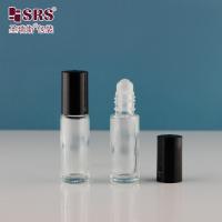 China 4ml Comprehensive Customization Leak Proof Molded Glass Roll On Bottle For Travel Essential Oil Sample Packaging for sale