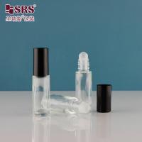 China 4ml Comprehensive Customization Leak Proof Molded Glass Roll On Bottle For Travel Essential Oil Sample Packaging for sale