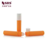 China 10 ML Cosmetic Plastic Roller Ball Bottle, Refillable Roll‑on Container For Aromatherapy Oil for sale