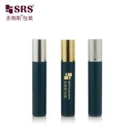 China Custom 12 ML Cosmetic Plastic Roller Bottle Metal Steel Ball Aluminum Lid Packaging Container for sale