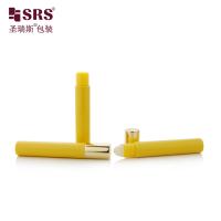 China Custom 15 ML Cosmetic Plastic Roller Bottle Plastic Ball Aluminum Lid Packaging Container for sale