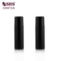 China RPPD-90ML Custom Black PP PCR Roll On Deodorant Gel Cooling Relief Bottle for sale