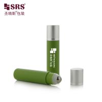 China Wholesale 30ml Refillable Plastic Roll‑on Bottle Steel Ball Aluminum Cap For Perfume Deodorant Oil for sale