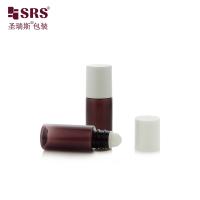 China 15ml PET Roll On Bottle Empty Plastic Roller Container for Essential Oil Eye Serum Body Care Liquid for sale