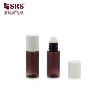 China 15ml PET Roll On Bottle Empty Plastic Roller Container for Essential Oil Eye Serum Body Care Liquid for sale