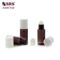 China 15ml PET Roll On Bottle Empty Plastic Roller Container for Essential Oil Eye Serum Body Care Liquid for sale