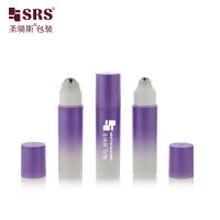 China Custom Printed 18ml Round Plastic Roll‑on Bottle For Body Oil,Perfume,Deodorant for sale