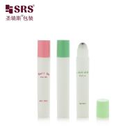 China RPPF 30ML New Arrival Plastic Hair Essence Serum Roller Steel Ball Bottle for sale
