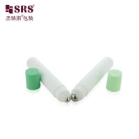 China RPPF 30ML New Arrival Plastic Hair Essence Serum Roller Steel Ball Bottle for sale