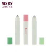 China RPPF 30ML New Arrival Plastic Hair Essence Serum Roller Steel Ball Bottle for sale