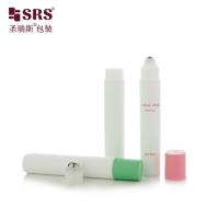 China RPPF 30ML New Arrival Plastic Hair Essence Serum Roller Steel Ball Bottle for sale