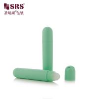 China RPPG 25ML Round Bottom PP Matte Finished Roll On Bottle With Dome Cap for sale