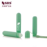 China RPPG 25ML Round Bottom PP Matte Finished Roll On Bottle With Dome Cap for sale