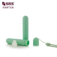 China RPPG 25ML Round Bottom PP Matte Finished Roll On Bottle With Dome Cap for sale