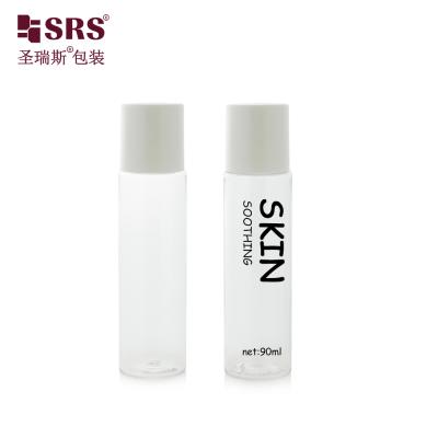 China 90ml PET Roll On Bottle Leak Proof Empty Container for Body Oil Deodorant Skincare for sale