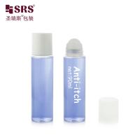 China 90ml PET Roll On Bottle Leak Proof Empty Container for Body Oil Deodorant Skincare for sale