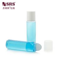 China 90ml PET Roll On Bottle Leak Proof Empty Container for Body Oil Deodorant Skincare for sale
