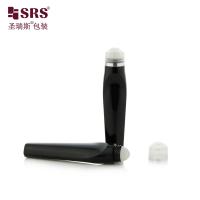 China 12ml  PETG Roll On Bottle Curved Body Empty Container for Eye Serum Essential Oil for sale