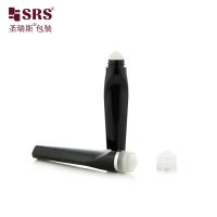 China 12ml  PETG Roll On Bottle Curved Body Empty Container for Eye Serum Essential Oil for sale