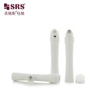 China Curved PETG Roll On Bottle 12ml With Stainless Steel Roller Ball for Skin Care Liquid for sale